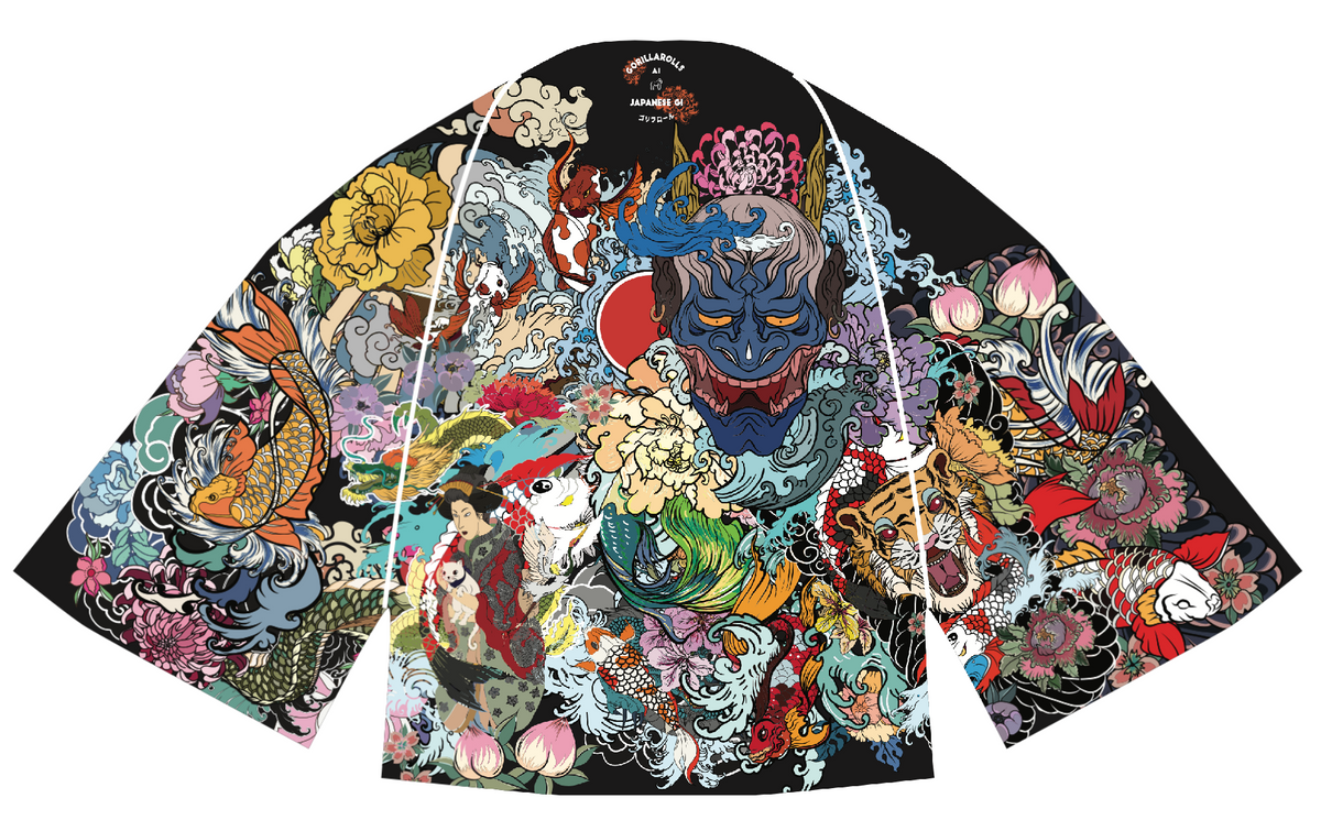 Japanese Nihonga Concept Gi 1 OF 1 – Gorillarolls