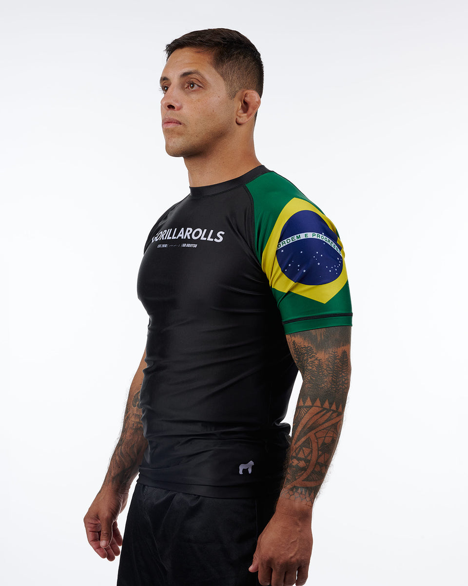 Gorillarolls Brazil No-Gi Jiu-jitsu Rash Guard