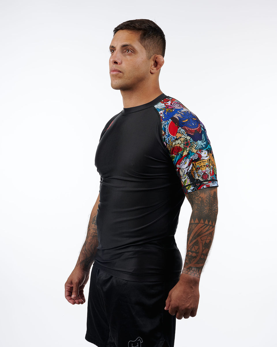 Japanese "Nihonga" Rash Guard – Gorillarolls